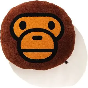 A BATHING APE Baby Milo Cushion - Brown