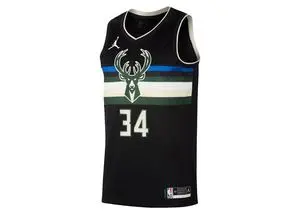 Nike Giannis Antetokounmpo Bucks Statement Jersey