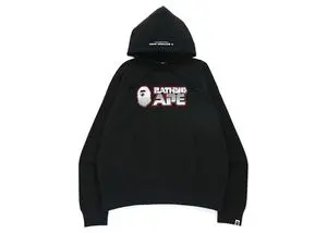 A BATHING APE Bathing Ape Loose Fit Pullover Hoodie
