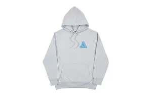PALACE Surkit Hood - Grey Marl/blue