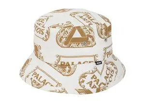 PALACE Stella Artois Bucket Hat - White/gold
