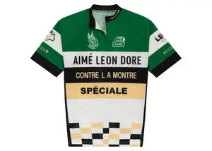 Aimé Leon Dore Poly Cycling Jersey - Multicolor/green