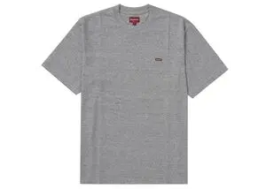 Supreme Small Box Tee Shirt - Heather Grey