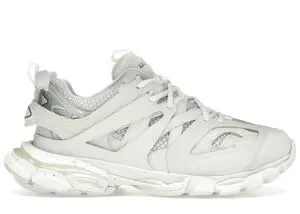Balenciaga Track Sneakers - Recycled White