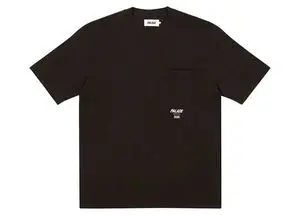 PALACE Slub Square Pocket T-shirt - Black