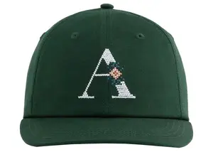 Aimé Leon Dore Needlepoint 'a' Hat - Green