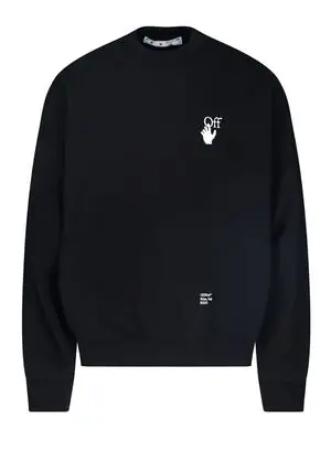 Off-White Caravaggio Saint Jerome Writing Arrows Sweatshirt