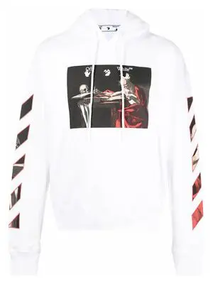 Off-White Caravaggio Saint Jerome Writing Hoodie