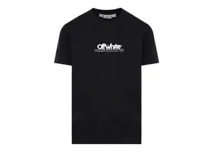 Off-White Off Off Chunky Logoembroidered Tee Shirtin
