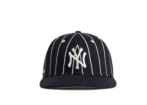 Aimé Leon Dore New Era Wool Pinstripe Yankee Cap - Navy Blue