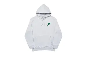 PALACE Trichenille Hood - Grey Marl