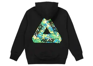 PALACE Tridigi Hood - Black