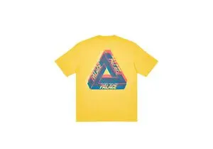 PALACE Triferg Colour Blur T-shirt Pale Yellow