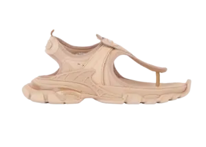 Balenciaga Track Thong Sandal - Beige