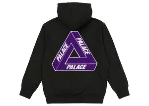 PALACE Trichenille Hood - Black