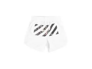 Off-White Caravaggio Arrows Mesh Shorts White
