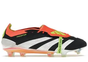 Adidas Predator Elite Foldover Tongue Fg Solar Energy Pack - Core Black/cloud White/solar Red