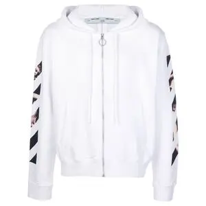 Off-White Caravaggio Arrows Zip-up Hoodie