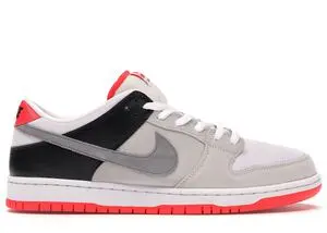 Nike Dunk Low Infrared Orange Label Sneakers - White/cement Greyone-colorblackone-colorinfrared