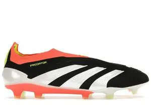 Adidas Predator Elite Laceless Fg Solar Energy Pack - Core Black/cloud White/solar Red