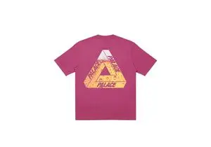 PALACE Trilager T-shirt - Wine
