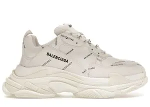 Balenciaga Triple S Allover Logo Sneakers