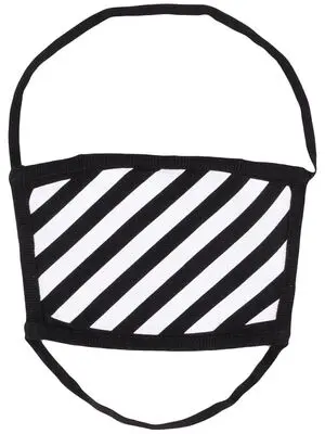 Off-White Off Off Diag Over The Head Face Maskin - Black/white