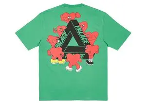 PALACE Trihearts T-shirt Pea Green