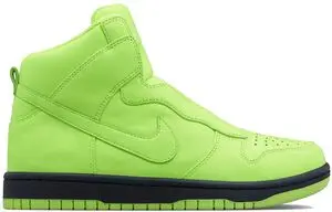 Nike Dunk Lux High-top Sneakers - Volt/obsidian