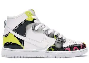 Nike Nike SB Dunk High De La Soul Sneakers White/firefly