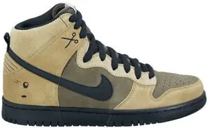 Nike Dunk High Chrome Ball Incident - Urban Haze/blackone-colorbarley