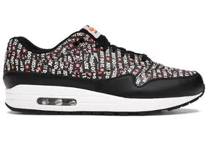 Nike Air Max 1 Just Do It Pack - Black/total Orange/white