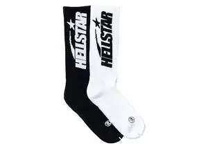 HELLSTAR Classic Socks - White/black