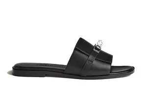 Hermès Giulia Calfskin Slides