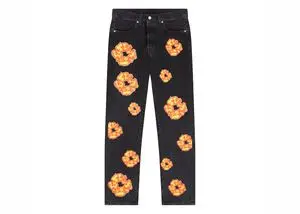 DENIM TEARS X Offset 501 Jeans - Black