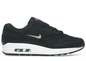 Nike Air Max 1 Premium Jewel - Black/metallic Silver/white