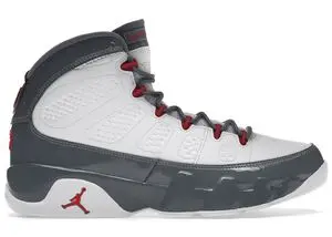 JORDAN Retro Sneakers - White/fire Red/cool Grey