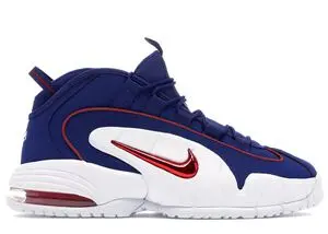 Nike Air Max Penny Sneakers - Deep Royal Blue/gym Red/white