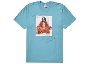 Supreme Lil Kim Tee Shirt - Light Slate