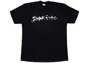 Supreme Liquid Tee Shirt - Black