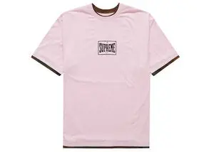 Supreme Layered Short Sleeve Top - Pink