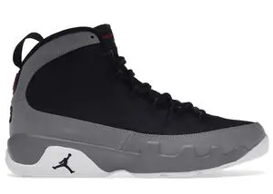 JORDAN Retro Sneakers - Black/university Red/particle Grey