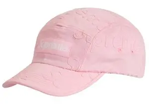 Supreme Lasered Twill Camp Cap - Pink