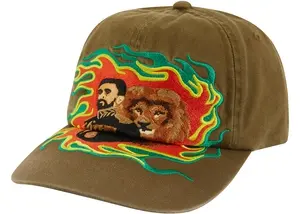 Supreme Lion Of Judah 6-panel Cap - Brown