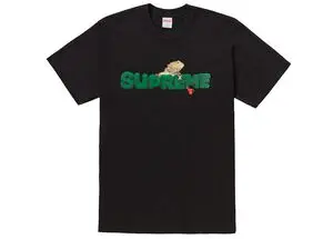 Supreme Lizard Tee Shirt - Black