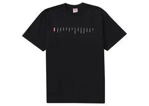 Supreme Location Tee Shirt - Black