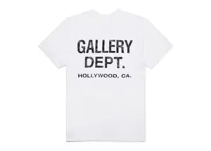 GALLERY DEPT. Souvenir T-shirt White Black