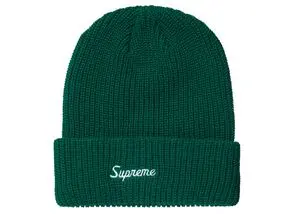 Supreme Loose Gauge Beanie - Green