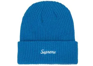 Supreme Loose Gauge Beanie Light Royal