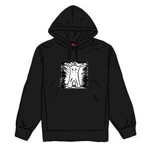 Supreme Leigh Bowery Hooded Sweatshirt - Black
